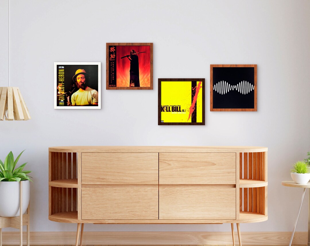 Vinyl Record Display Brackets, Vinyl Record Shelf Adhesive, Wall Mount ...