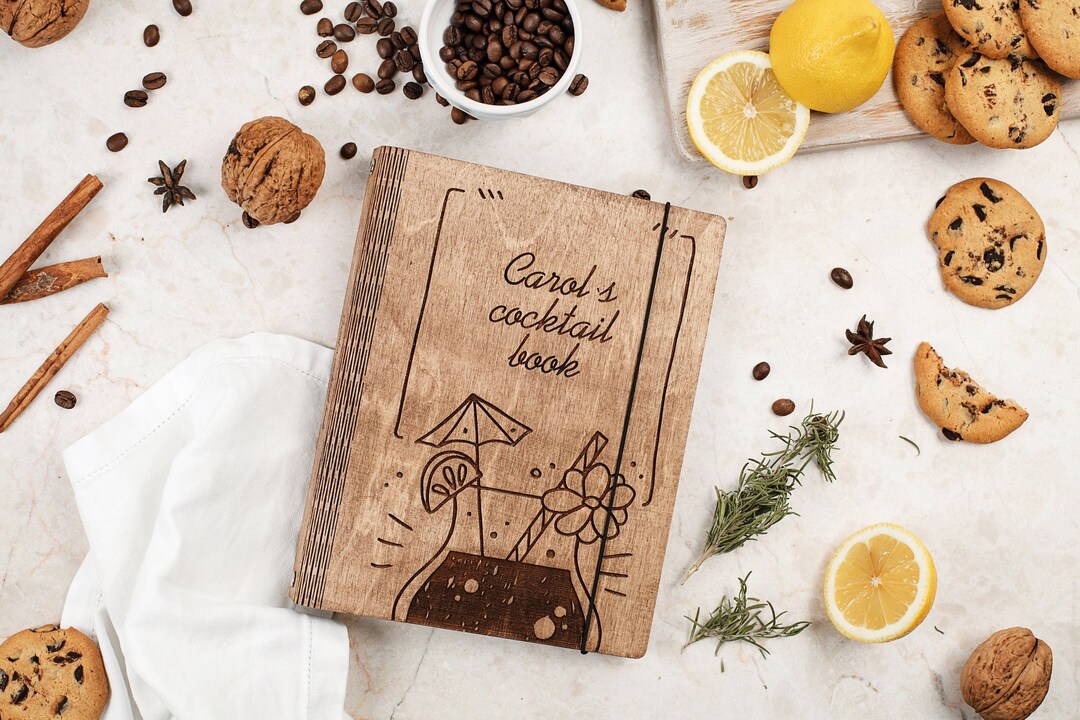 Cocktail Recipe Book, Recipe Bar Book, Drink Recipe Book, Coctail ...
