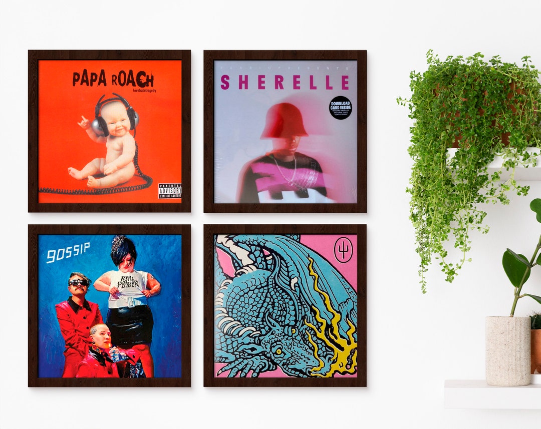 Wall Vinyl Album Display, Vinyl Record Holder, Vinyl Record Wall Shelf ...