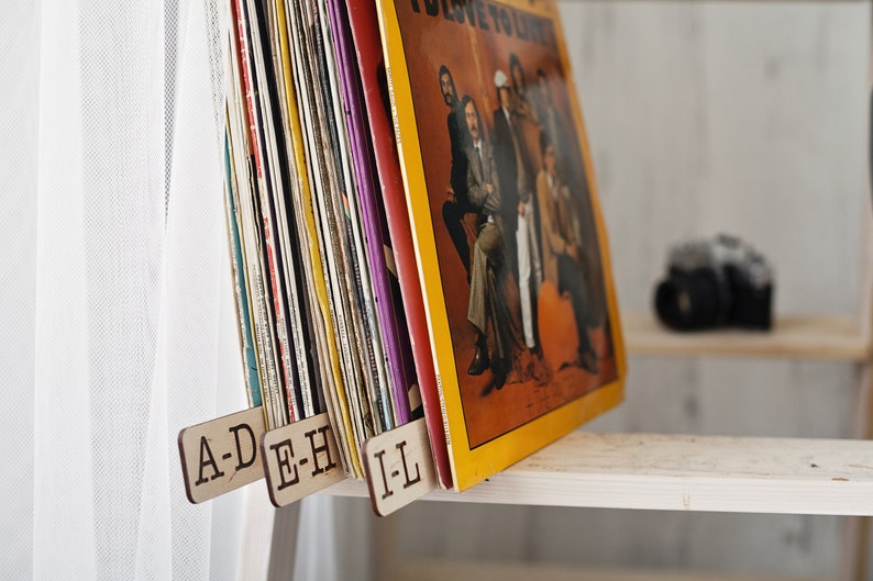Vinyl Record Divider Record Dividers Handmade Vinyl Record - Etsy