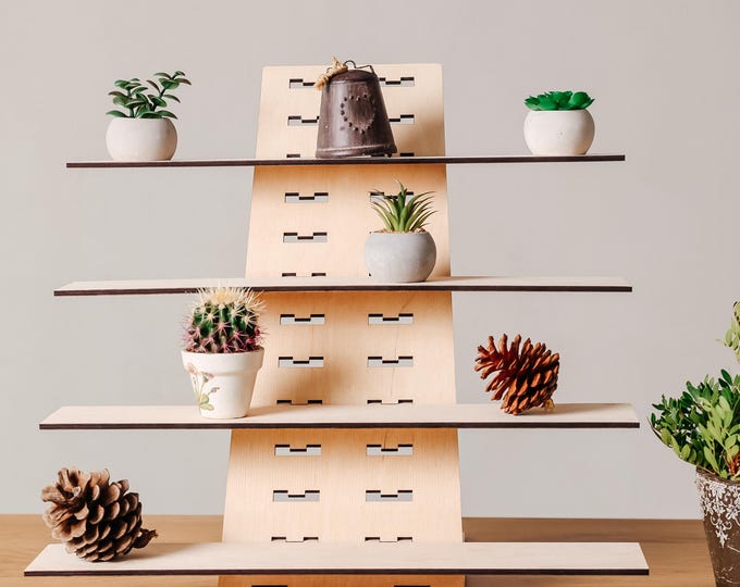 Art Print Display, Table Top Display Stand, Wooden Retail Display ...