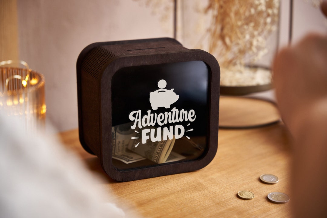 Wood Coin Bank, Money Bank Box, Custom Wood Money Box, Wooden Money ...