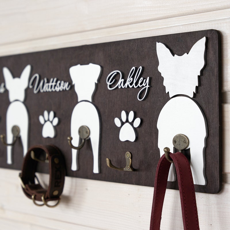 Dog Leash Holder - Etsy