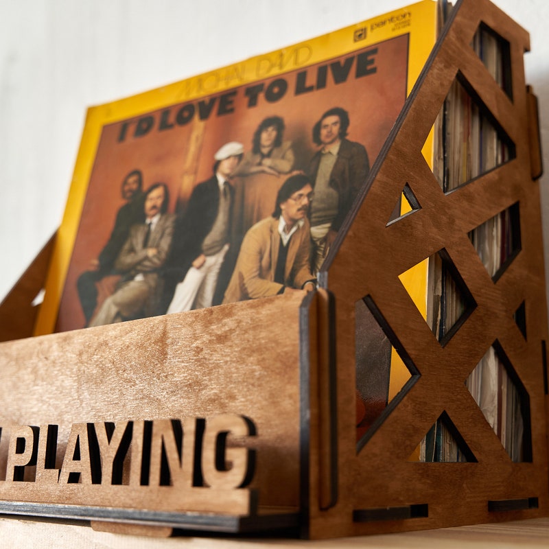 Vinyl Record Display - Etsy