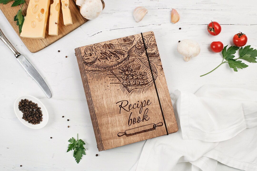 Heirloom Cookbook /wooden Custom Recipes Book /family Heirloom /gift ...