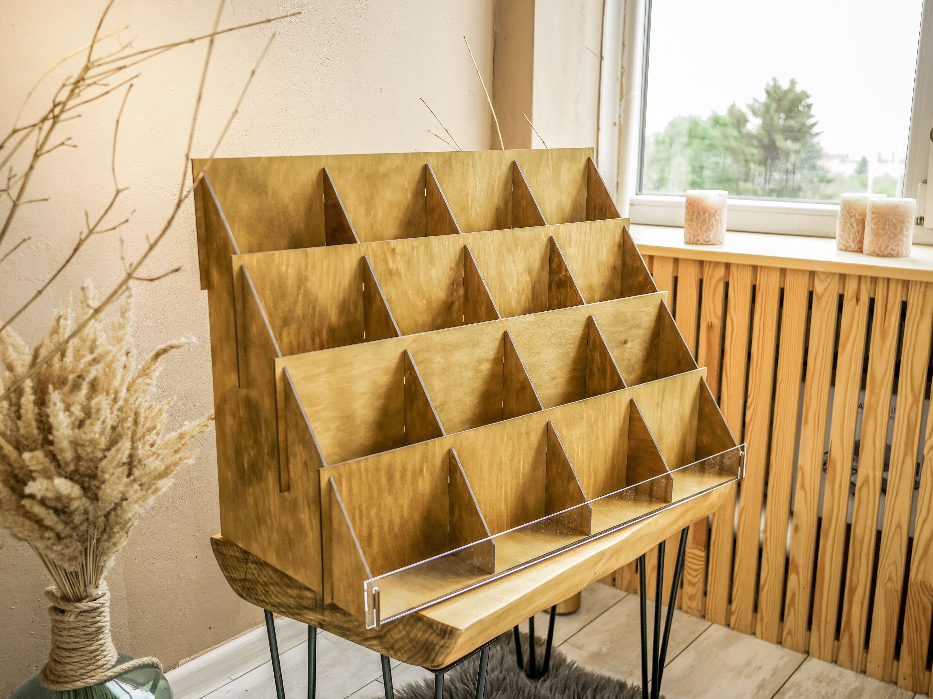 Greeting Card Rack, Display Stand Shelf, Postcard Rack Display, Retail ...