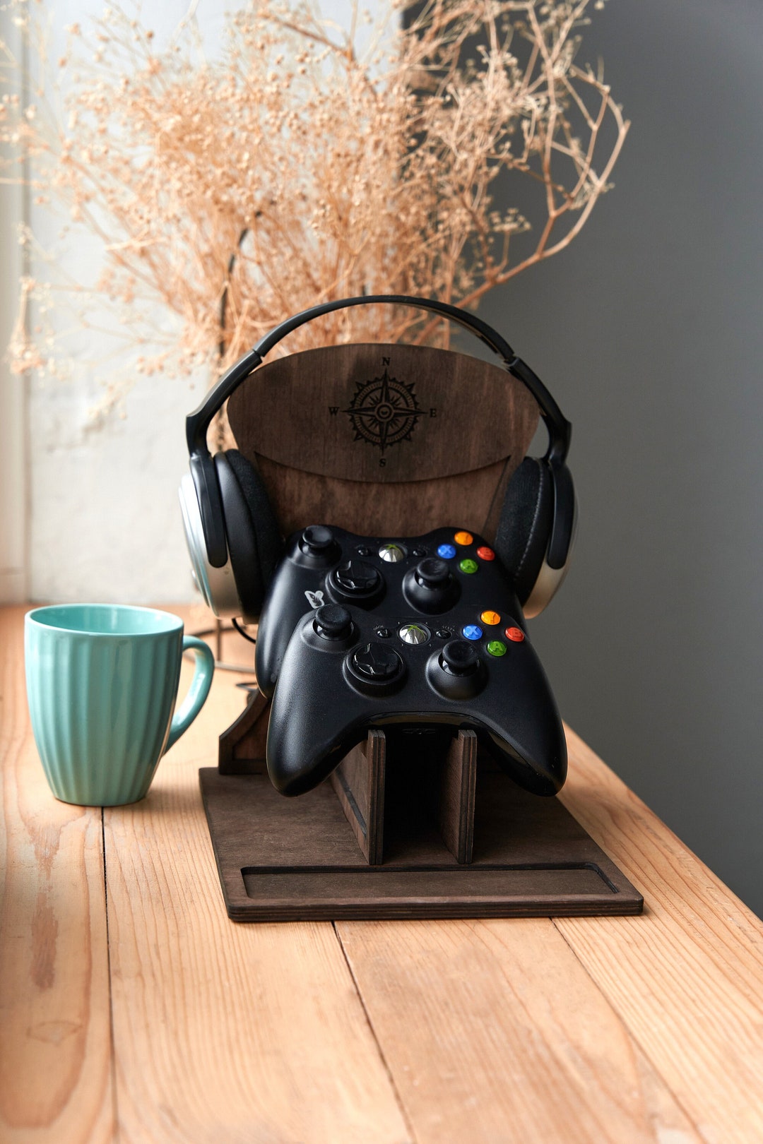 Controller Stand, Xbox Controller Holder, Headphone Stand, Teenager ...