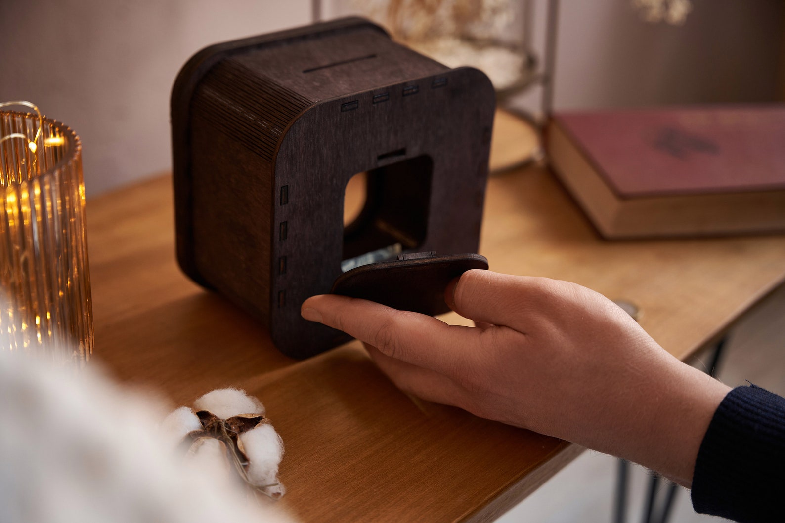 Wood Coin Bank Custom Money Box Custom Kids Piggy Bank - Etsy