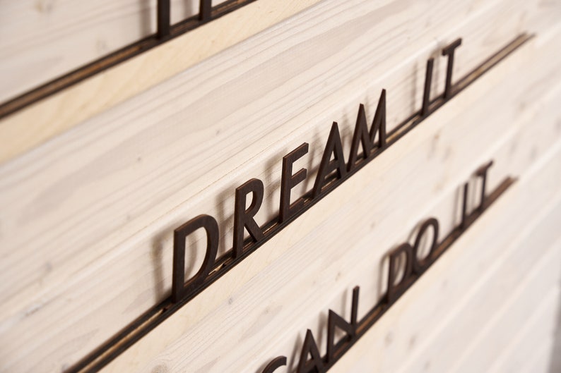 Statement Shelves Letter Ledges Wall Hanging Decor Floating - Etsy