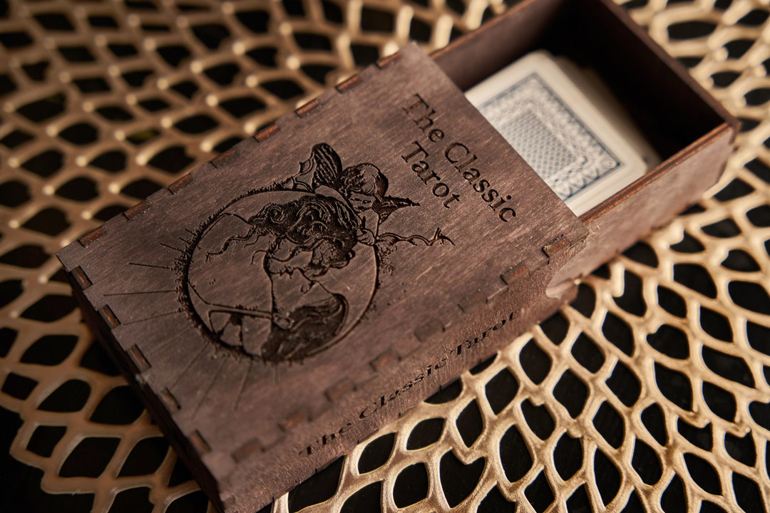 Tarot Cards Box, Tarot Card Holder, Tarot Wooden Box, Witchy Decor ...