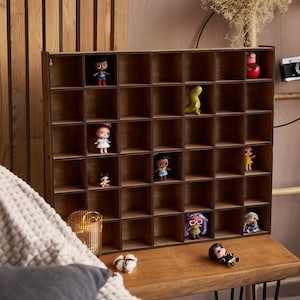 Tie Display Shelf Case, Wood Tie Display Case, Groomsmen Gift Box ...