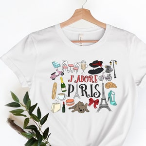 Paris France Tshirt, Eiffel Tower Shirt, Travel to France Shirt, Gift ...