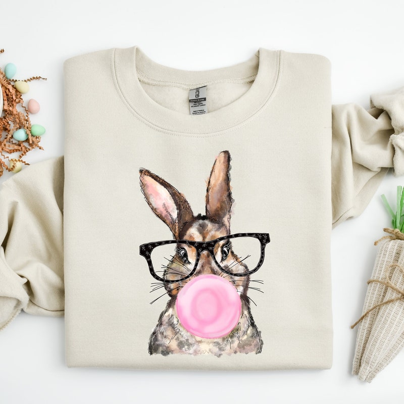Easter Bunny With Glasses - Etsy