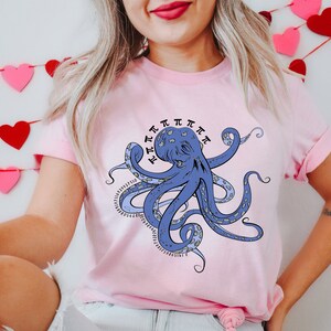 Funny Pi Day Shirt, Octo Pi Shirt,math Teacher Funny Shirt, Octopus ...