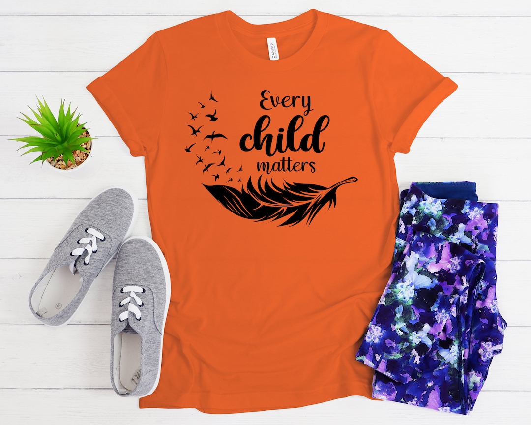 Orange Shirt Day T-shirt: Indigenous Awareness, Portion Donated - Etsy