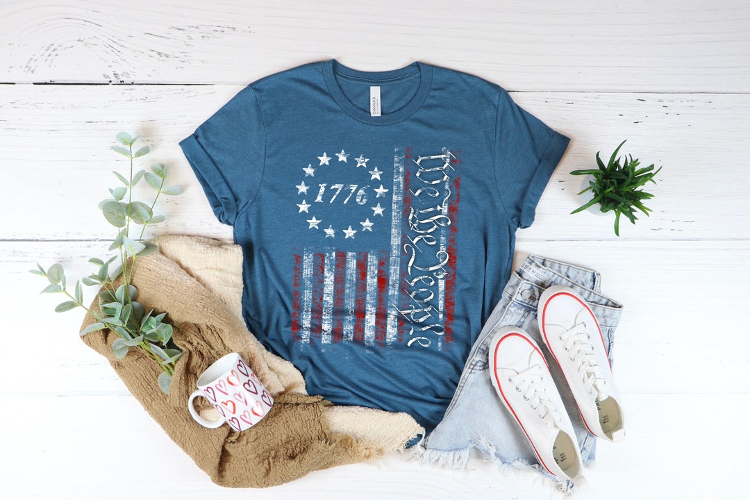 We the People American Flag Shirt, USA Flag Shirt, Merica Shirt,usa ...