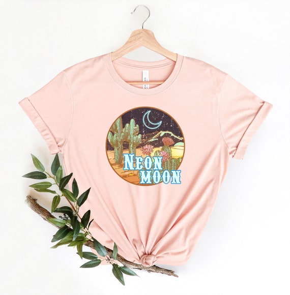 Neon Moon Tee Neon Moon Shirt Country Music Tee Country - Etsy
