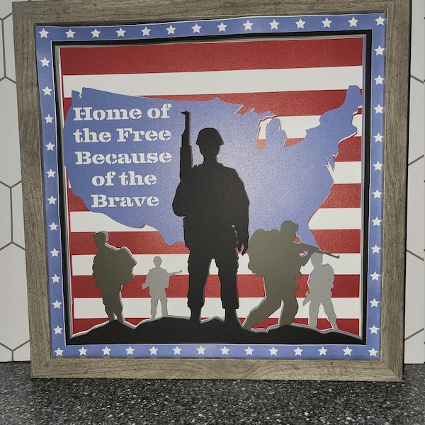 Shadow Box Military - Etsy
