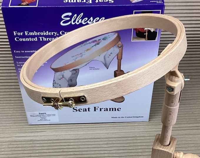 Stitchmaster Adjustable Height & Angle Floor Stand for Embroidery Cross ...
