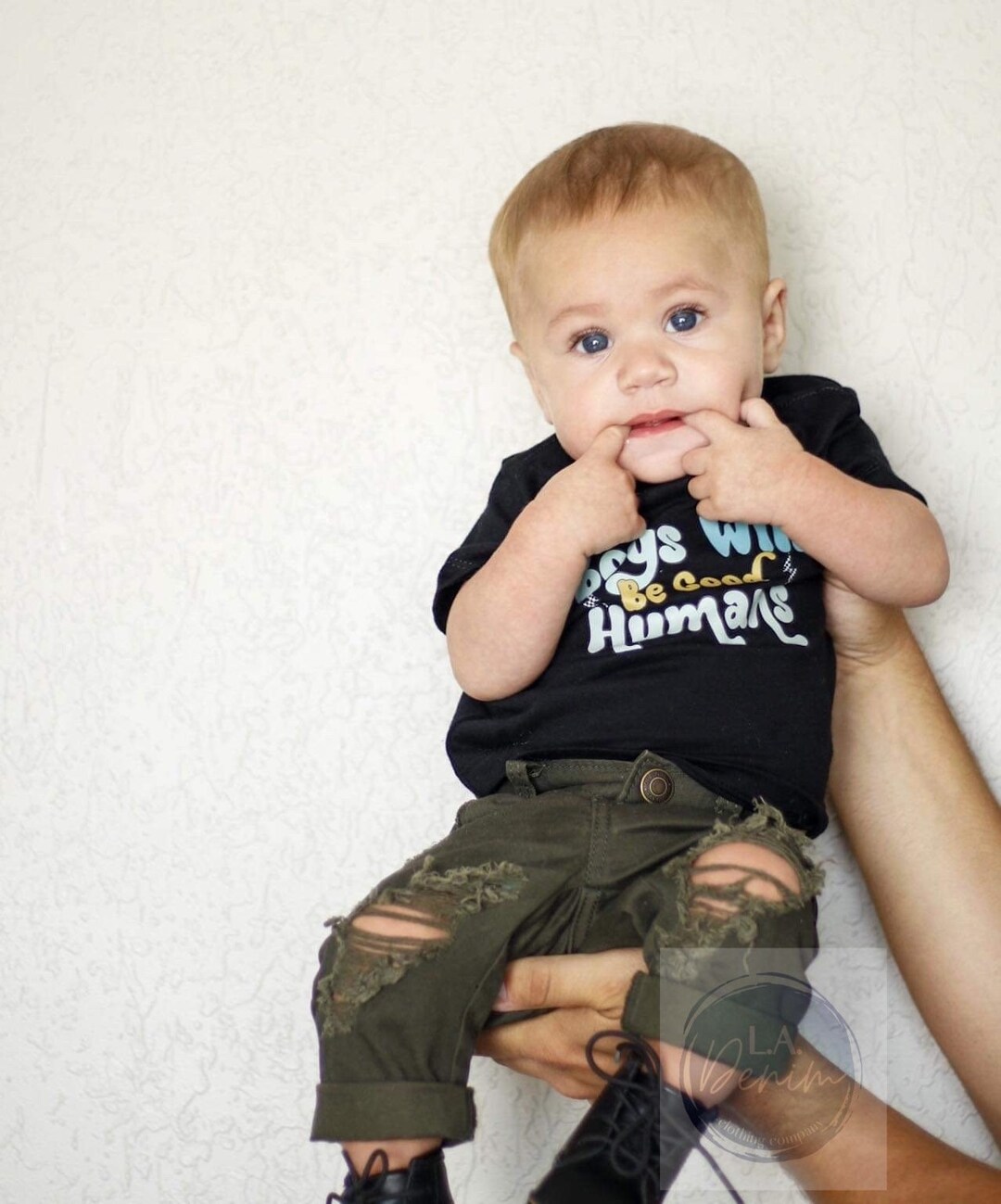 Baby Distressed Razzy Skinny Jeans, Infant Distressed Jeans- Baby ...