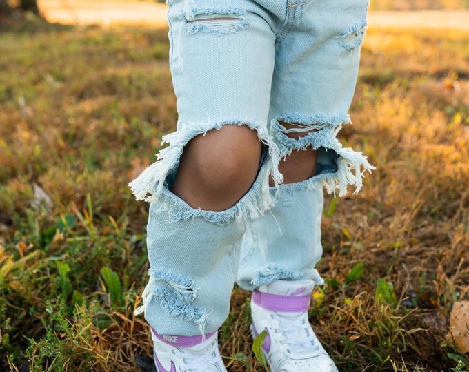 Toddler & Kids Distressed Chandler Relaxed Fit Jeans, Toddler ...