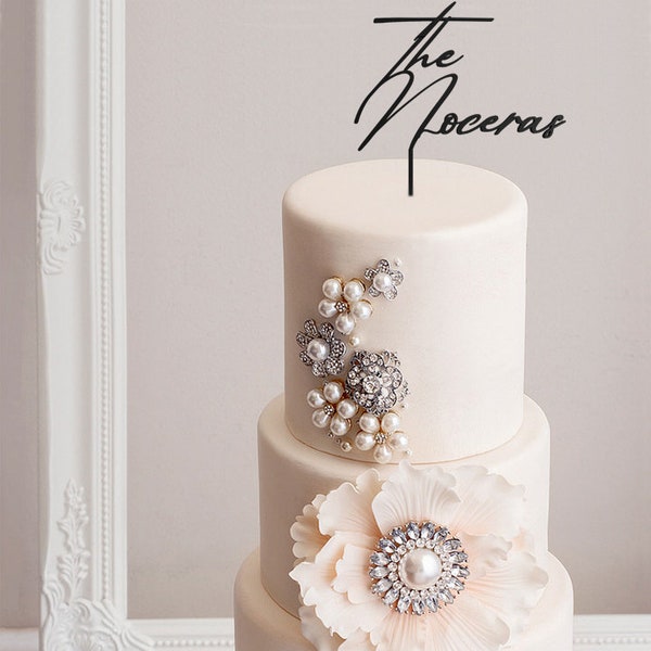 Elegant Cake Toppers - Etsy