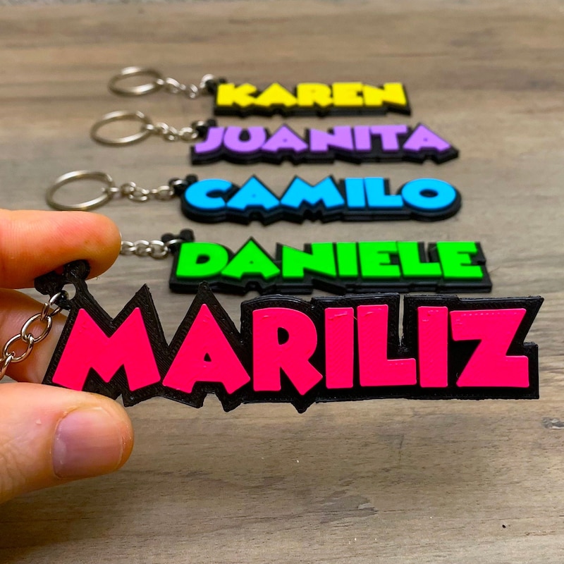 Mickey Name Tag - Etsy