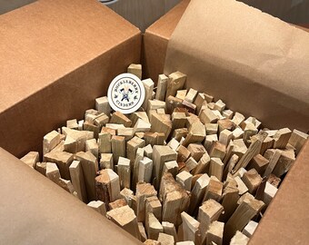 Wood Box for Kindling - Etsy