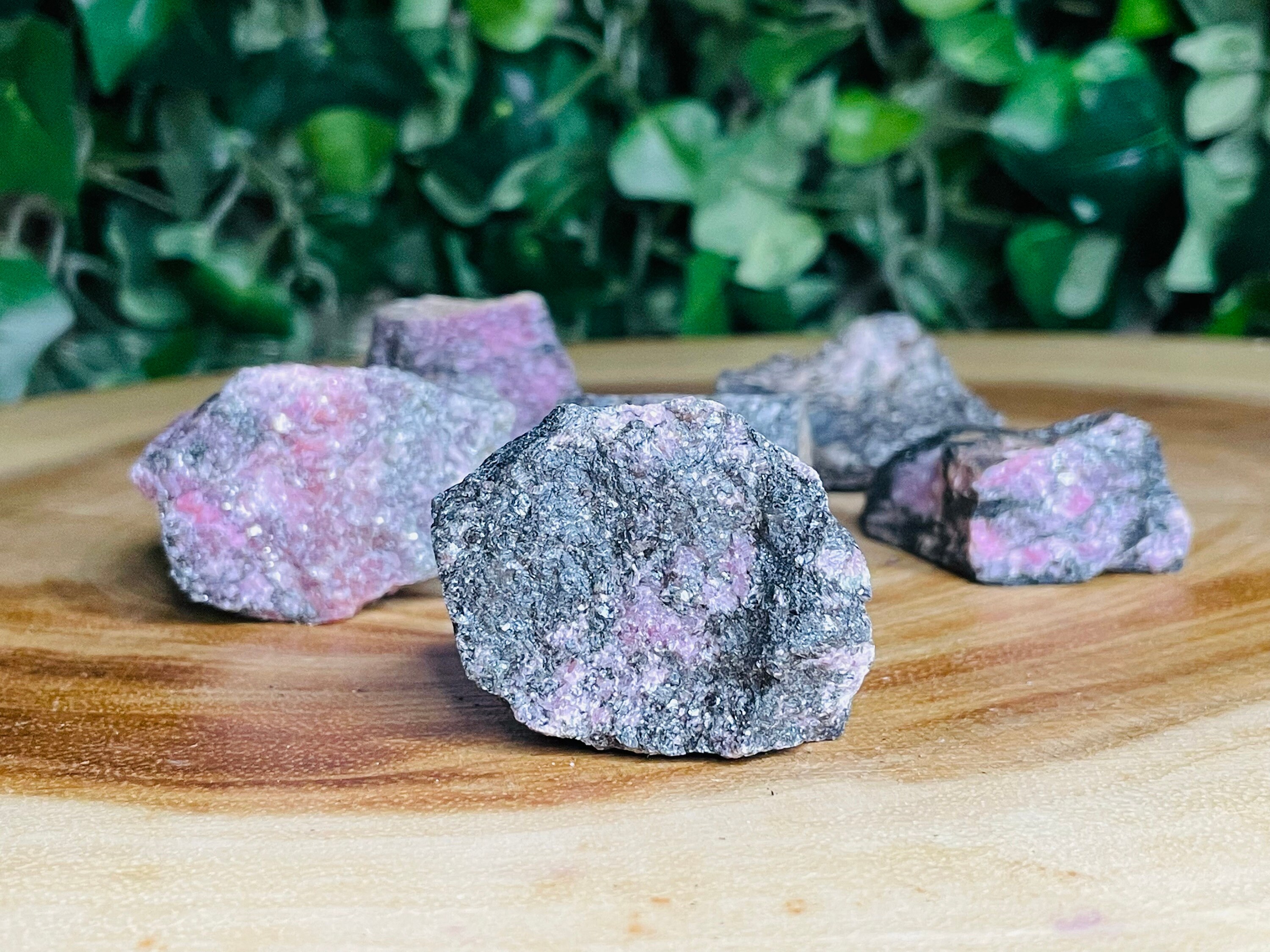 Rhodonite Raw Rhodonite Rough Rhodonite Crystal Rhodonite | Etsy