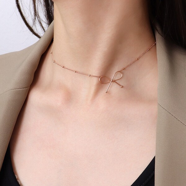 Collarbone Necklace - Etsy