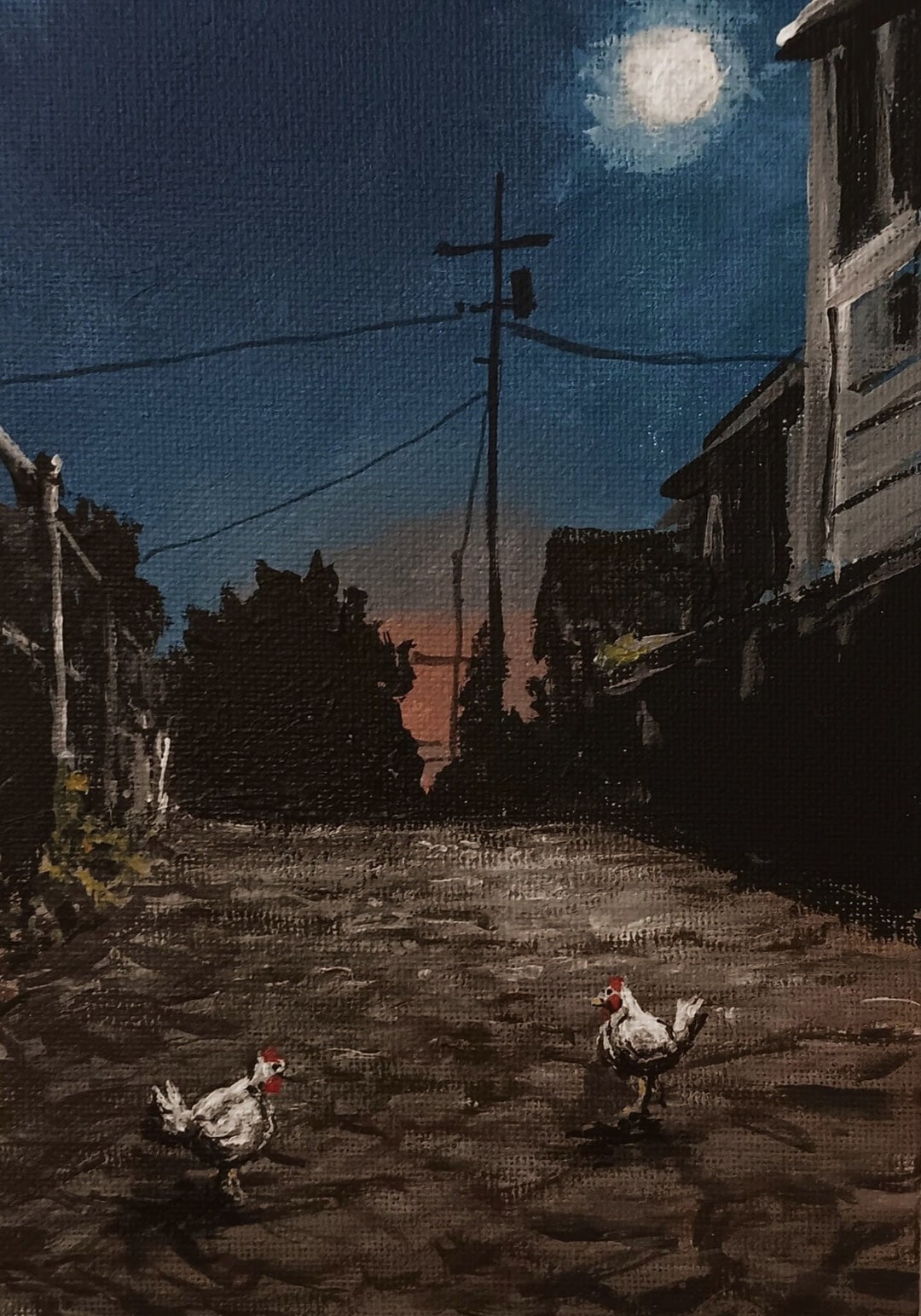 Night Chickens - Etsy