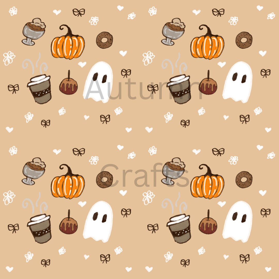 Ghosty Mod Seamless Pattern - Etsy