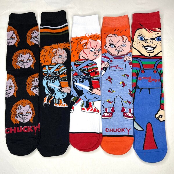 Chucky Mens Socks - Etsy
