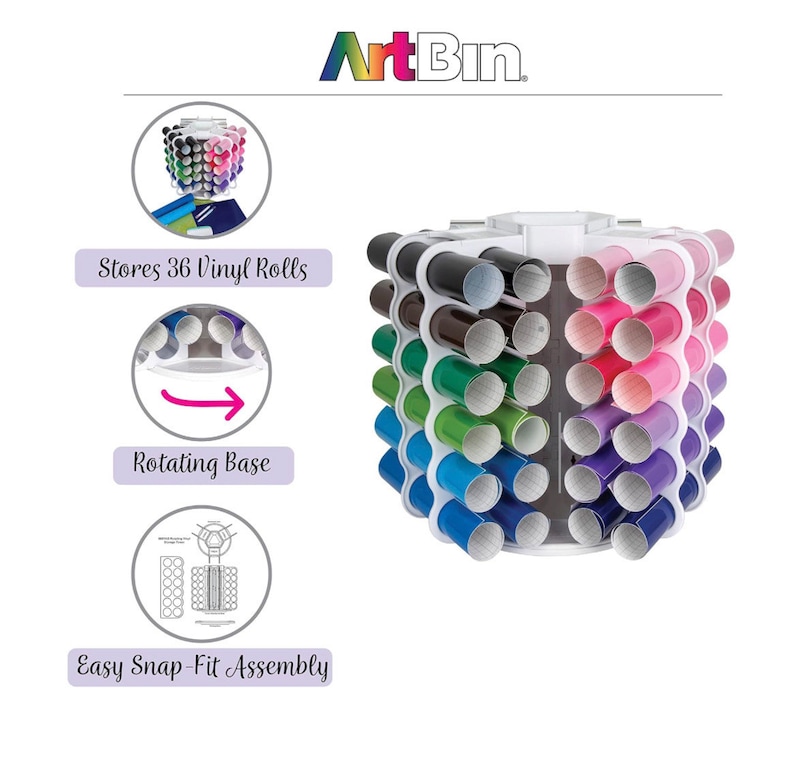Artbin Rotating Vinyl Storage Tower - Etsy