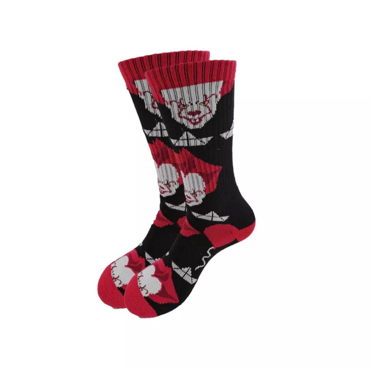 IT Pennywise Scary Movie Horror Film Socks - Etsy
