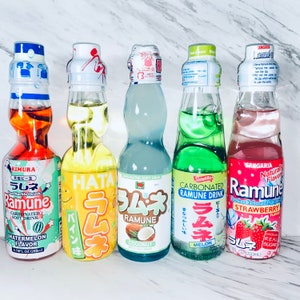 Ramune | Japanese Soda | Exotic Soda | Asian Snacks | Snack Box | Gift | Japanese Marble Drink ...