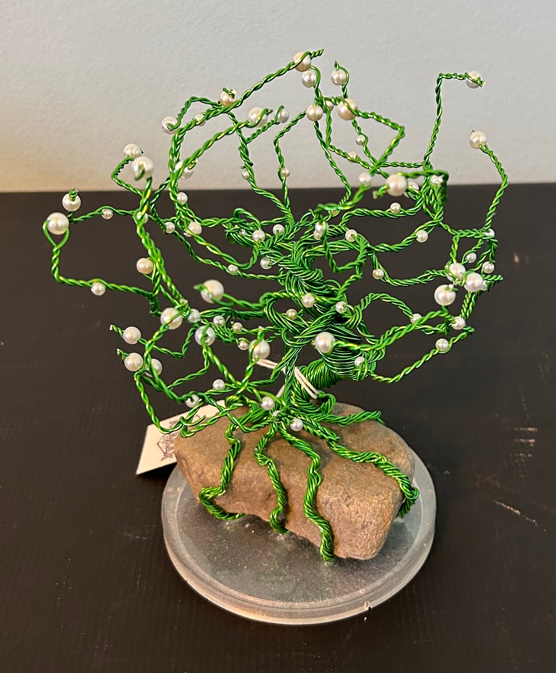Green Wire Tree Sculpture - Etsy