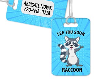 See You Soon Raccoon - Etsy