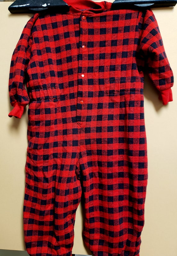 Vintage 90s red checkered - Gem