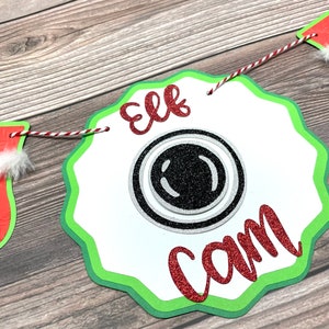 Elf Banner Christmas Elf Banner Elf on the Shelf Banner - Etsy