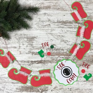 Elf Banner Christmas Elf Banner Elf on the Shelf Banner - Etsy