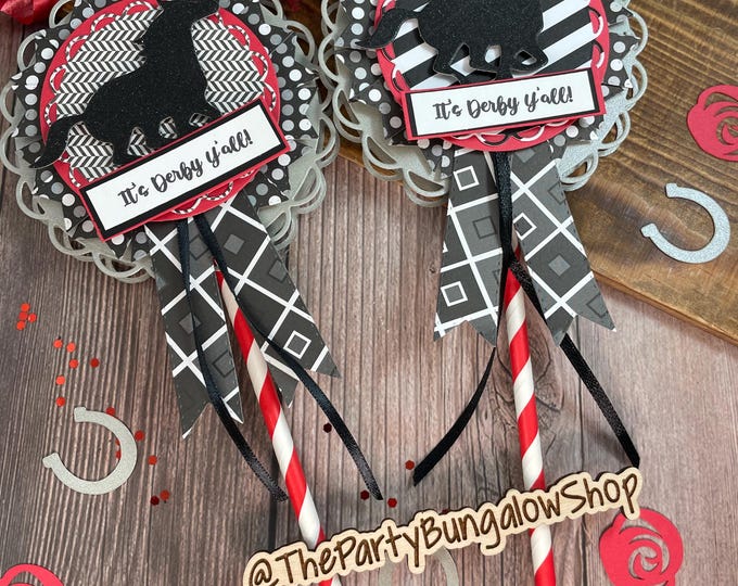 Derby Centerpiece, Horse Straw, Derby Party, Horse Birthday, Horse Cake ...