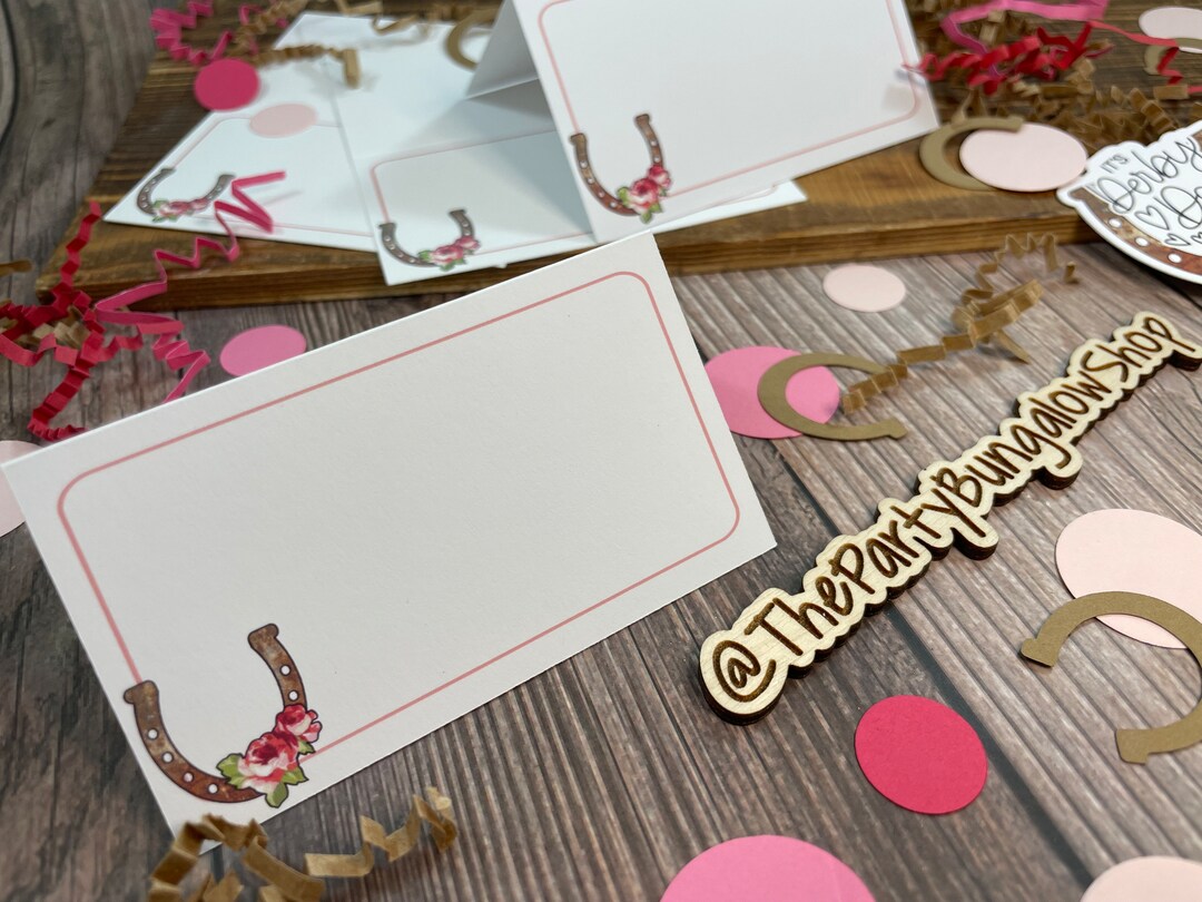 Printable Derby Place Cards, Derby Food Tents Cards, Derby Decor, Derby ...