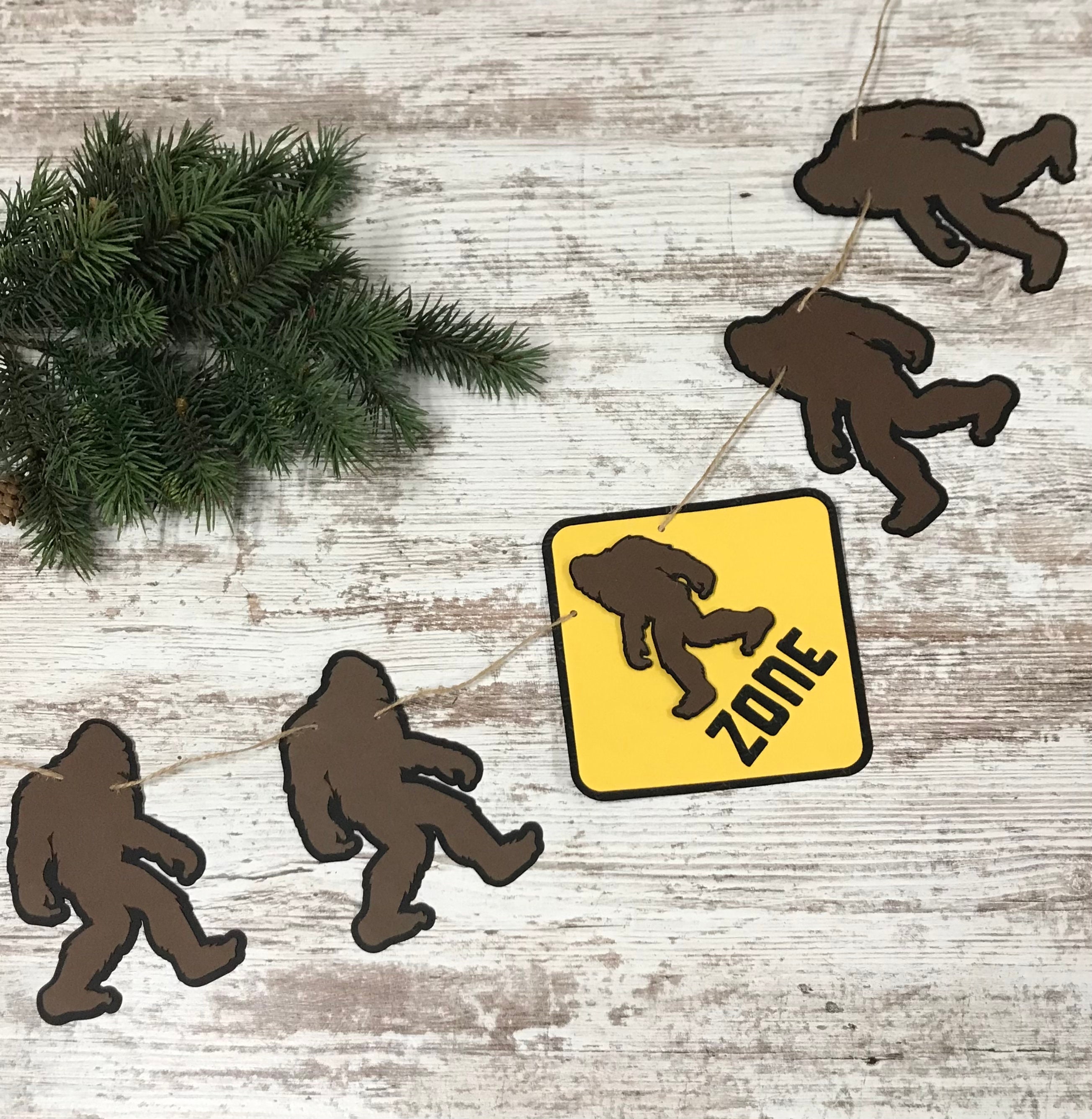 Big Foot Party Confetti Party Decorations Sasquatch Party - Etsy