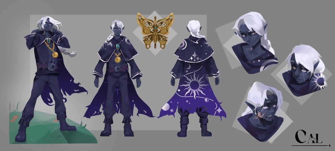 Custom Character Reference Sheet Art Commission - Etsy