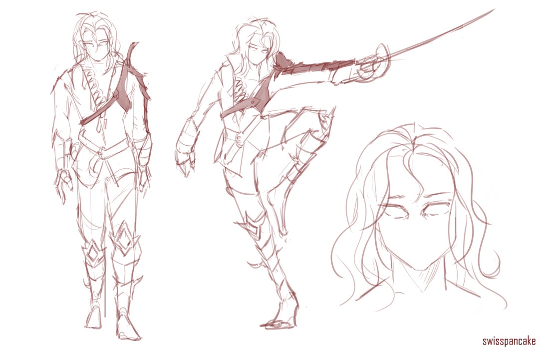 Custom Character Reference Sheet Art Commission - Etsy