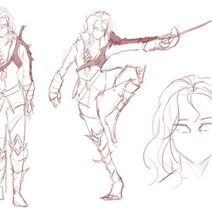 Custom Character Reference Sheet Art Commission - Etsy