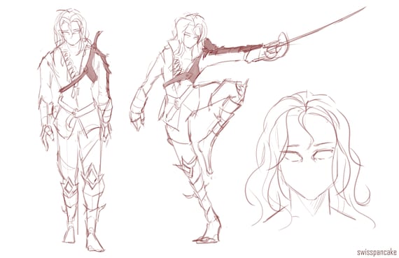 Custom Character Reference Sheet Art Commission - Etsy