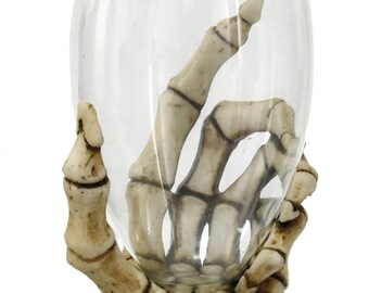 Glass Skeleton Hand - Etsy
