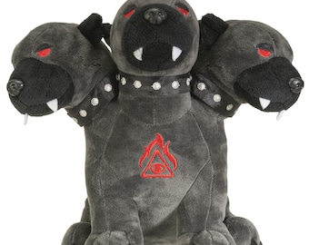 Red Cerberus Plush Custom Plush Toy Cerberus Cute Cerberus - Etsy